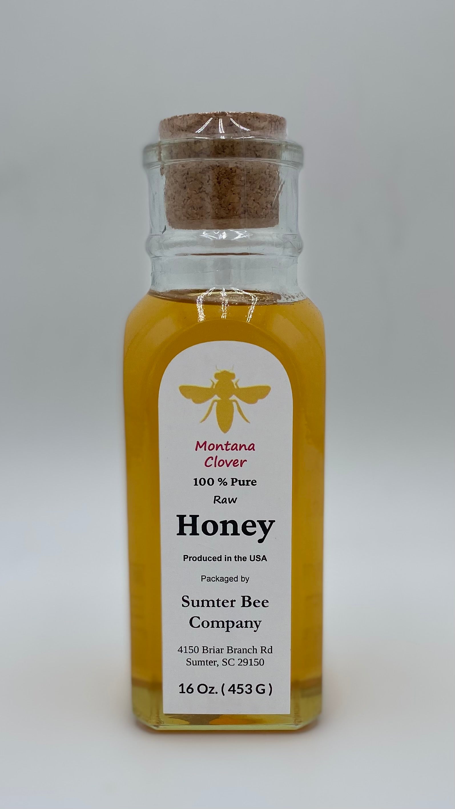 Sainfoin Clover Honey - Montana Monofloral Honey | Sumter Bee Company ...